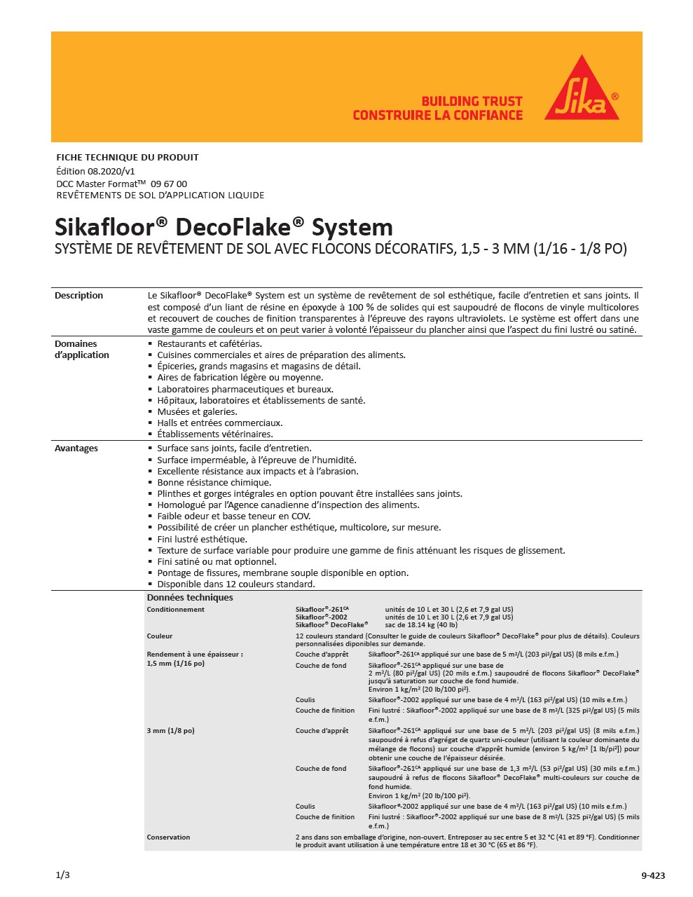Sikafloor Decoflake