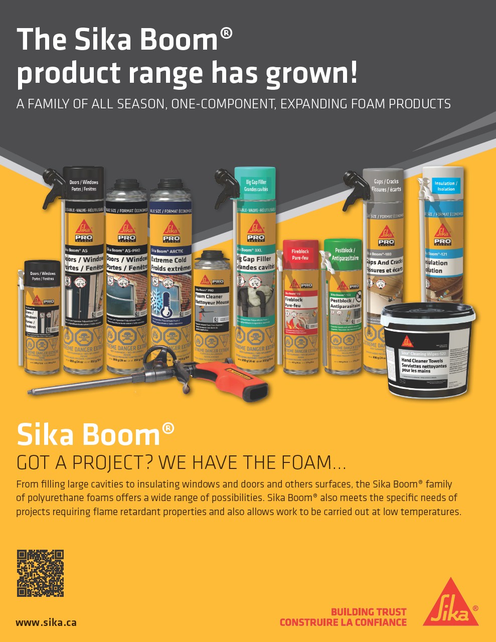 Sika Boom® AS-PRO | Door & Window